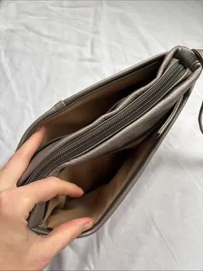 Derek Alexander | Bags | Pebbled Leather Derek Alexander Crossbody Bag ...